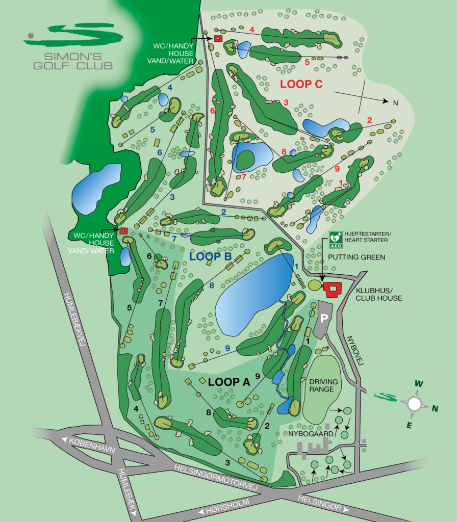 Grafik – Simons Golf